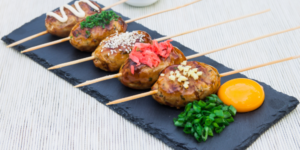 Chicken Tsukune (Japanese Chicken Sausage) - Lovely Food Blog
