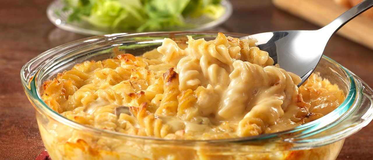 Three Cheese Pasta Bake - Lovely Food Blog