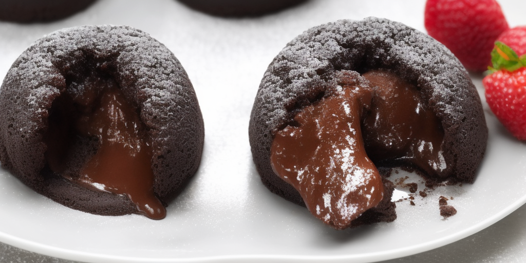 Molten Chocolate Lava Cakes - Lovely Food Blog